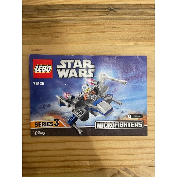 Lego | Toys | Lego Star Wars 7525 Instruction Manual Xwing Microfighter ...